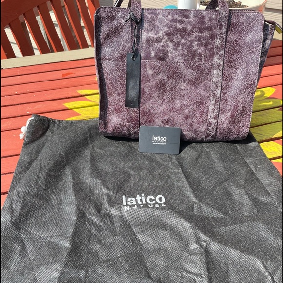 latico | Bags | New Medium Genuine Leather Tote | Poshmark
